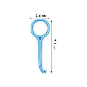 4 Pcs Remover Tool Clear Aligner Removal Tool for Invisible Removable Braces (Clear)