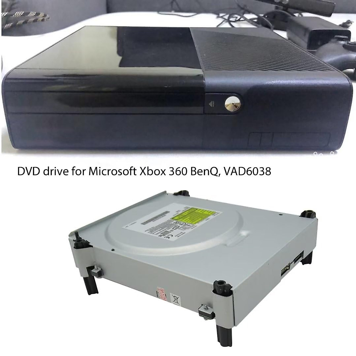 Gxcdizx Replacement Disc DVD Drive for Xbox 360 BenQ VAD6038 HOP-141X
