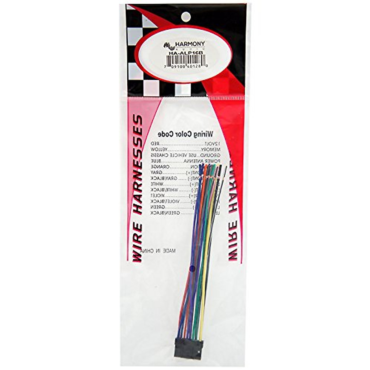 Compatible with Alpine CDE-123 Aftermarket Stereo Radio Receiver Replacement Wire Harness Cable