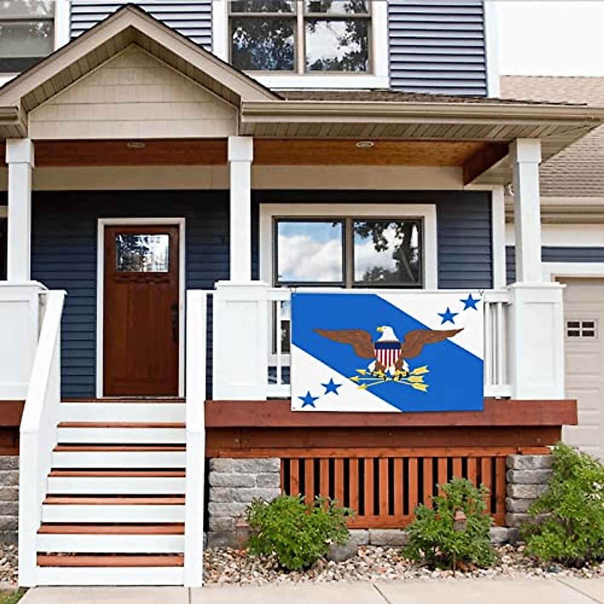 Flag Of The Vice Chairman Of The Joint Chiefs Of Staff Personalized Festive Banners To Add Atmosphere To Your Celebration 47Ã—71in