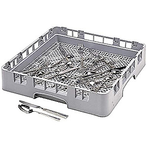Cambro Full Size Flatware Rack Soft Gray FR258-151