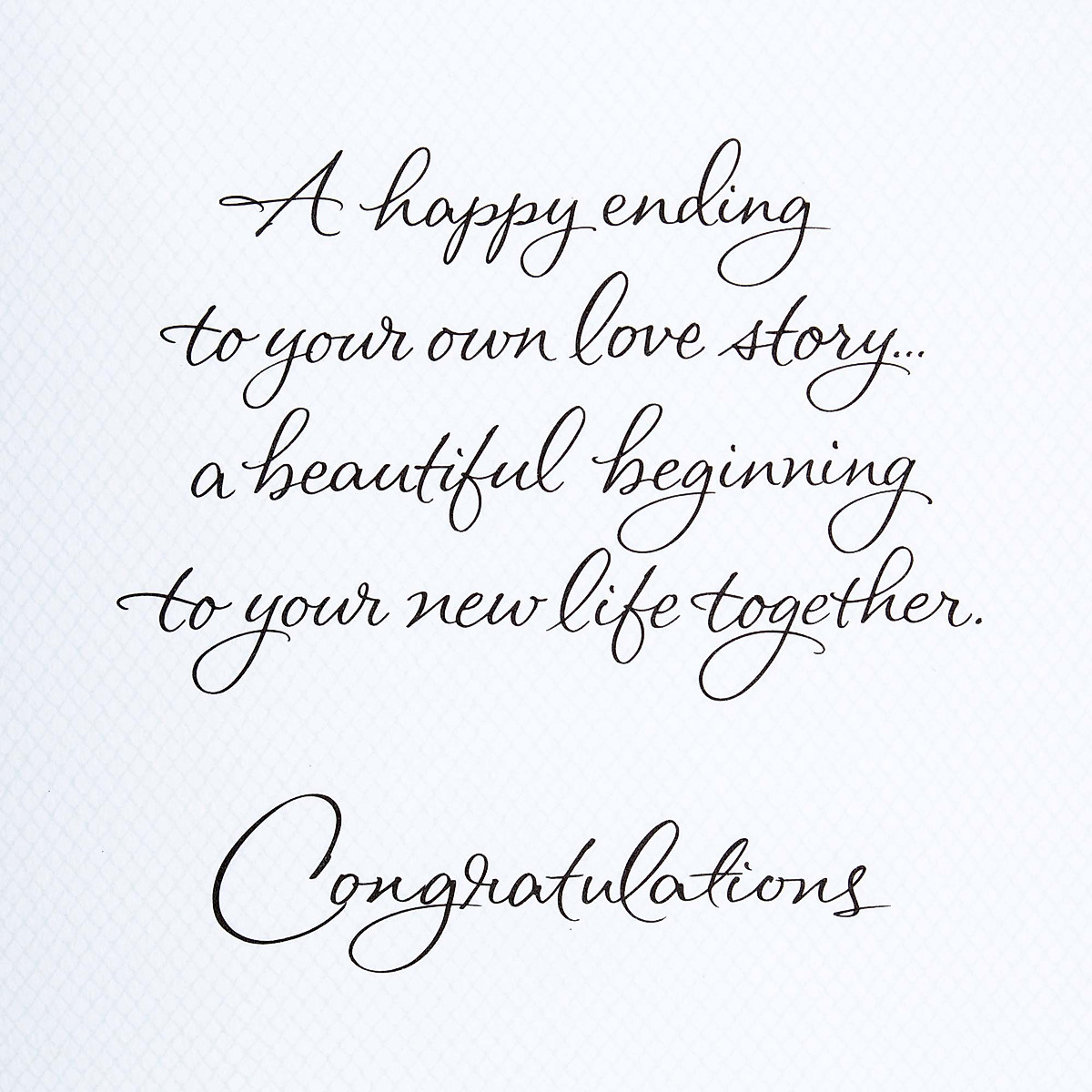 Hallmark Signature Wedding Card (Bride And Groom)