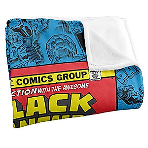 Black Panther Blanket, 36"x58" Black Panther No.7 Comic Cover Silky Touch Super Soft Throw Blanket