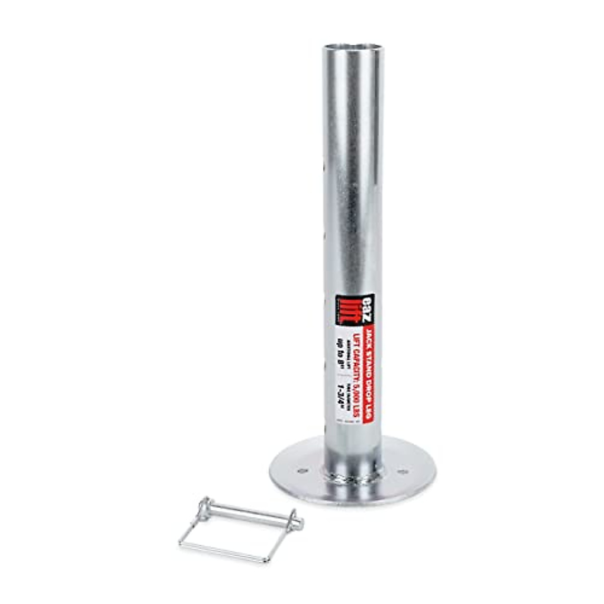 Camco Eaz-Lift Side Wind Jack Drop Leg | Provides an Extra 1-1/2 to 9-1/2-inches of Height to Your RV Jack | 2,000 lbs Lift Capacity (50008)