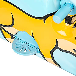 Younglingz Lil Flyer 20" kid ride on suitcase child stroller spinner luggage (Dog)