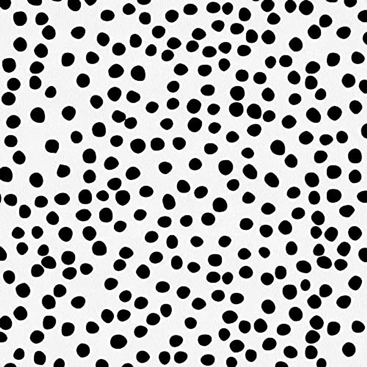Jeweluck Black and White Wallpaper Peel and Stick Wallpaper Dot Contact Paper 17.7inch×118.1inch Modern Black Contact Paper Peel and Stick Polka Dot Wallpaper Removable Wallpaper for Bathroom Vinyl