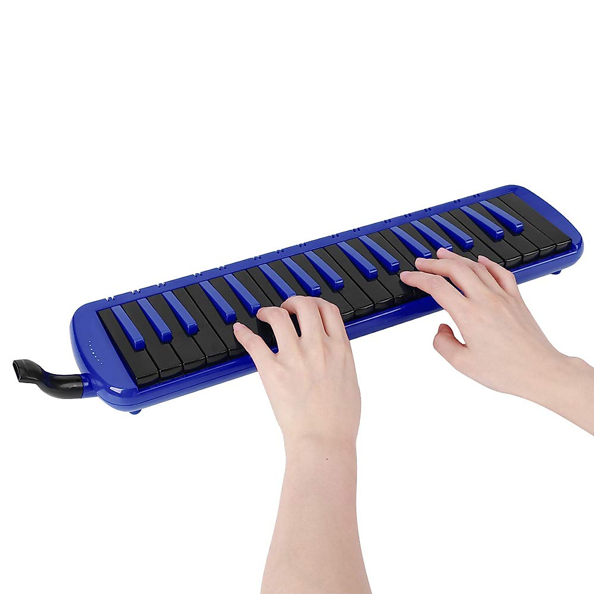 Melodica 37 Key, Melodicas Piano Blowpipe Melodica Musical Instrument(blue)