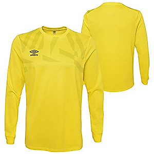 Umbro Unisex-Kid's Standard Splinter Goalkeeper Jersey, Yellow, Youth Large
