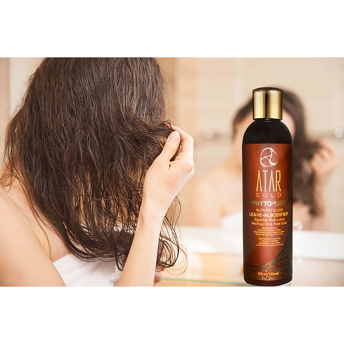 ATAR GOLD Nutrient Elixir Leave-in Bodifier | Natural/Di-Frizz