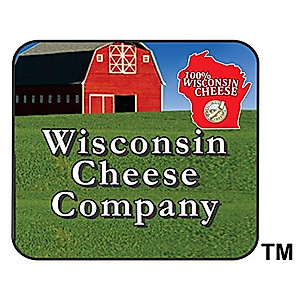 WISCONSIN CHEESE COMPANY'S - Specialty Cheese and Cracker Gift Basket. 100% Wisconsin Cheese - 5-4oz. Cheese Blocks, Smoked Cheddar Cheese, Salami Cheddar Cheese, Swiss Cheese, Gouda Cheese, Tomato Basil Cheddar Cheese & 1-4.25oz Water Crackers. Great for