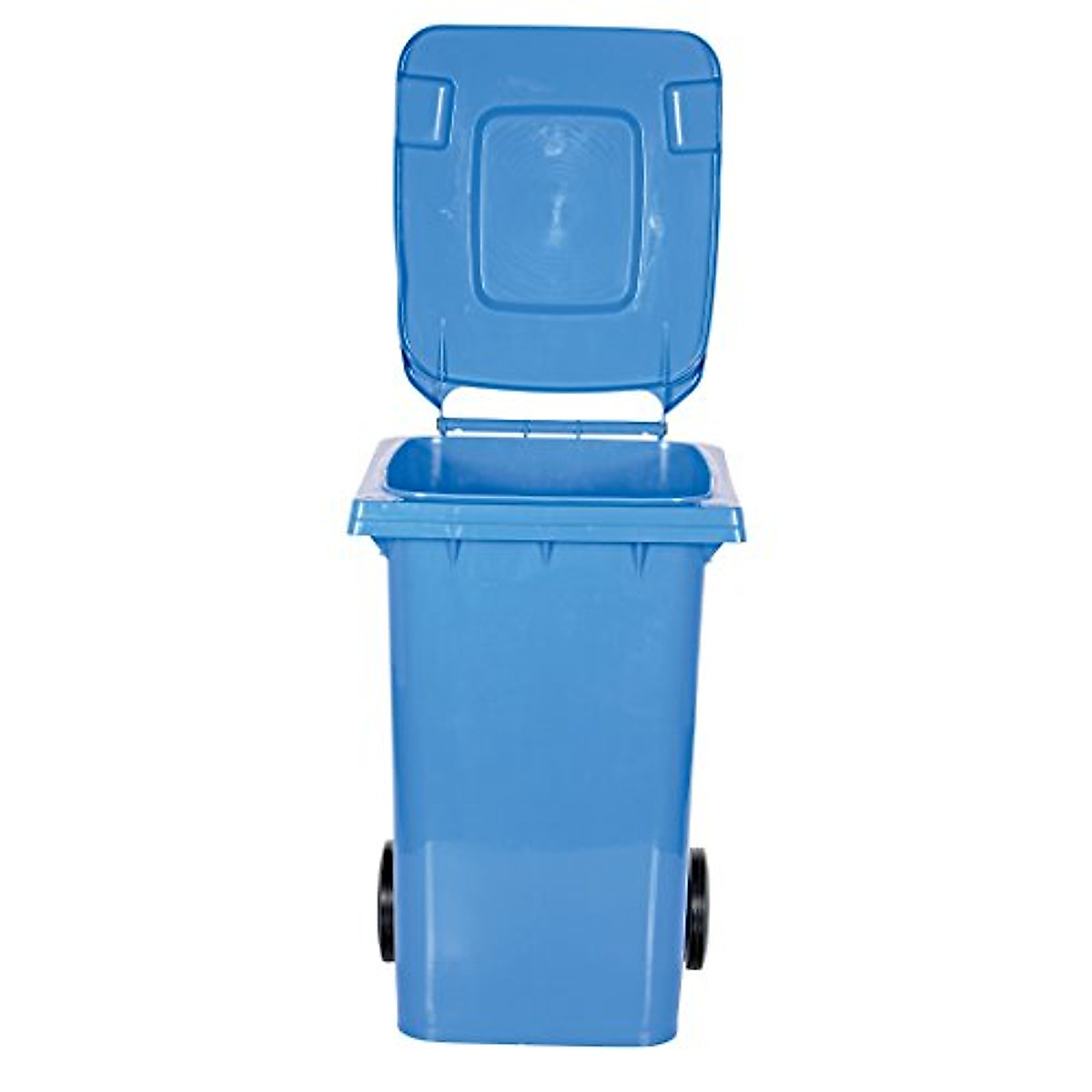TH-95-BLU Trash Can, Polyethylene, 28-1/4" Width, 44-1/2" Height, 34" Depth, 95 gallon Capacity, Blue