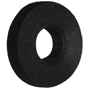 Panduit HLS-15R0 Tak-Ty Hook And Loop Cable Tie, Continuous Roll, 50lbs Min Tensile Strength, Variable Max Bundle Diameter, 0.750" Width, 15.0ft Length