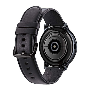 Samsung Galaxy Watch Active 2 (40mm, GPS, Bluetooth) Smart Watch with Advanced Health Monitoring, Fitness Tracking, and Long Lasting Battery, Black, SM-R830NZKCXAR (Renewed)