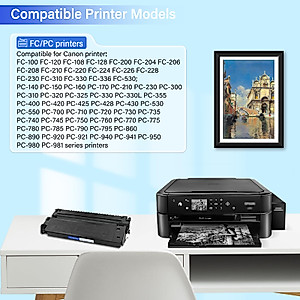 USUPERINK Compatible for Canon E40 E30 E31 E16 E20 1491A002AA Black Toner Cartridge for PC140 PC170 PC310 PC325 PC940 PC980 Copy Machines (4,000 Pages)