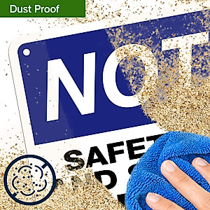 Safety Glasses and Safety Shoes Required Beyond This Point Sign, 7" x 10" 0.40 Aluminum, Fade Resistance, Indoor/Outdoor Use, USA MADE By My Sign Center