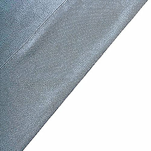BalsaCircle 10 ft x 10 ft Dusty Blue Polyester Photography Backdrop Drapes Curtains Panels - Wedding Events Decorations Home Party Reception Supplies