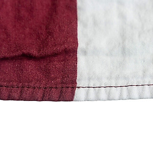 TWIG & BALE Tempe Arizona State Baby Blanket Organic Cotton Muslin Swaddle Blanket - 47" x 43" - Fans of Arizona State Baby Gift for Boys Girls Sun Devils Receiving Blankets