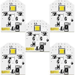 Gurtice New Upgraded 5 Pack WR55X11132 WR55X25754 LED Light for GE Refrigerator Replace WR55X30602 WR55X26486 PS4704284 3033142 EAP12172918 AP6261806