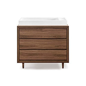 Ubabub Nifty 3-Drawer Assembled Dresser in Walnut