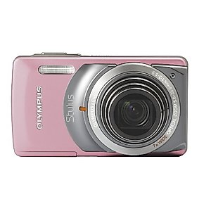 Olympus Stylus 7010 12MP Digital Camera with 7x Dual Image Stabilized Zoom and 2.7 inch LCD (Pink)
