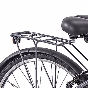 ROYCE UNION RMX 700c Mens 3-Speed Commuter Bike, 21" Aluminum Frame, Cool Gray