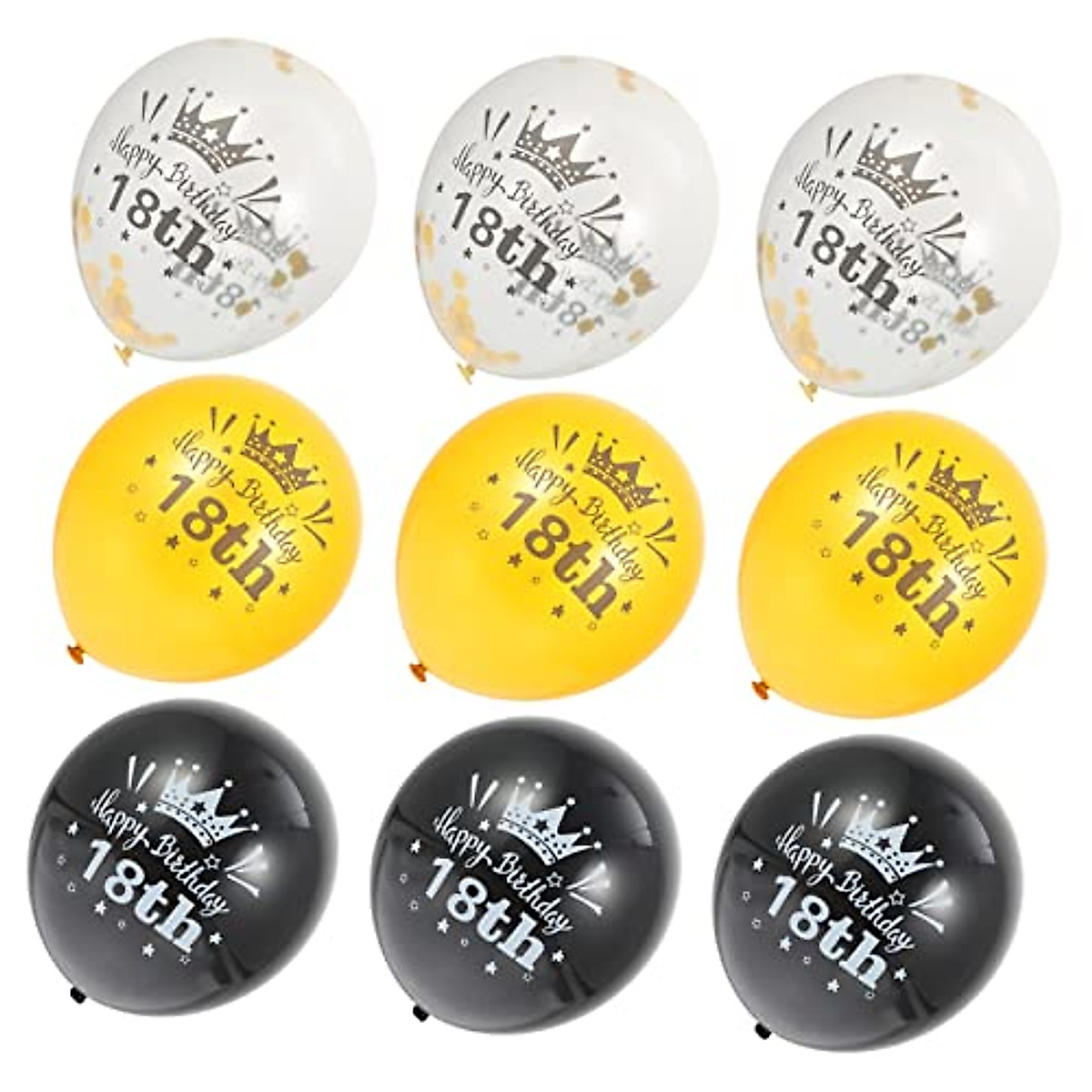 Abaodam 2 Packs balloon happy birthday ballons happy birthday banners decorative holiday garland arch decor ballon garland latex 18th banner birthday theme emulsion suite photo