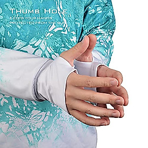 KastKing UPF 50 Fishing Hoodie Shirt For Men And Women, Long Sleeve Fishing Hiking Shirt, Breathable Moisture Wicking, TP,XL