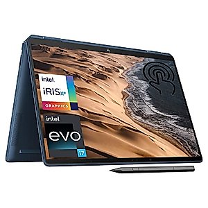 HP Spectre X360 2-in-1 Touchscreen Laptop, 16" 3K+ Touchscreen, Intel Core i7-12700H Evo, 16GB RAM, 512GB SSD, Webcam, Wi-Fi 6, Backlit KB, FP Reader, MPP2.0 Tilt Pen Included, Win11 Home