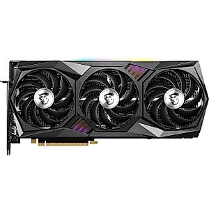 MSI Gaming GeForce RTX 3070 Ti Gaming X Trio 8G 8GB GDDR6X Graphics Card - NVIDIA Video Card GPU for Gaming PC, 256-Bit HDMI/DP Nvlink, Ampere Architecture Computer Graphics Cards (Renewed)