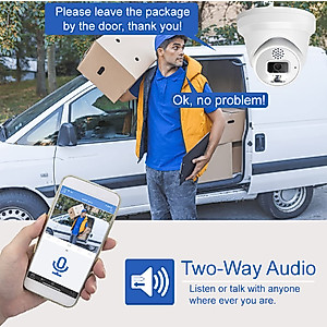 GW Security 16 Channel 8MP Fulltime Color Night Vision 4K NVR Security Camera System with 16 UltraHD 4K IP Two-Way Audio Outdoor/Indoor Smart AI Human Detection PoE Dome Cameras