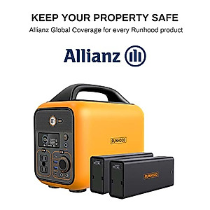 Runhood 324Wh Energy Bar for Portable Power Station DC&AC Connector Solar Panel and Other Runhood Electronics Module