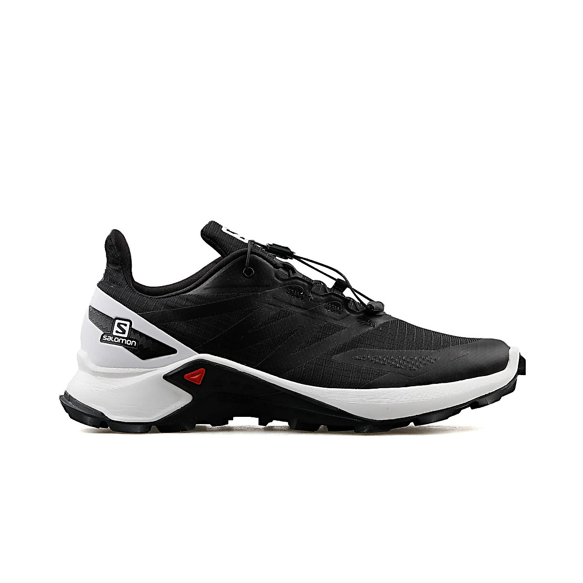 SALOMON Men's Calzado Bajo Supercross Blast Trail Running Shoes, Black/Black, 10.5 UK