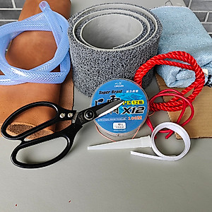 Sharp Leather Scissors, Adult Scissors All Purpose, Fabric Scissors Heavy Duty, Left Handed Scissors for Office, Sewing Scissors for Fabric Cutting