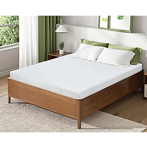 BIQWBIC 5 Inch Queen Mattresses Gel Memory Foam Mattress, Medium Firm Queen Mattress Pad in a Box for Cool Sleep, Queen Size Mattresses with Breathable Cover, CertiPUR-US Certified(5 in, Queen)