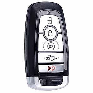 Key Fob Replacement Compatible for Ford F150/F-150 F250/F-250 F350/F-350 F450 2017 2018 2019 2020 2021 2022 Raptor Bronco Push Start Button Keyless Entry Remote Start Control 164-R8166 M3N-A2C93142600