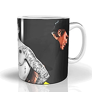 Mug 11oz 15oz White Ceramic Justin St Bieber Event Holiday Birthday New Year Friends Family Father Day Tea Cups Hot And Iced Coffee Water Gift Christmas