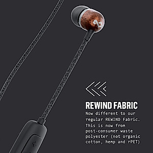 House of Marley Smile Jamaica Wireless 2, Bluetooth Headphones, Long Battery Life, Built-in Microphone and Quick Charge Technology, Signature Black