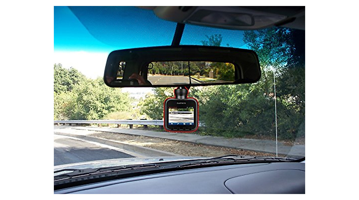 Universal Radar Detector Mount for Rear View Mirrors
