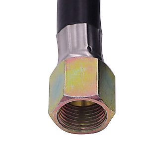 METER STAR Universal Regulator Grill QCC1 6.5 Feet Hose and Elbow Fitting Adapter Kit Propane Regulator and Hose Replacement Parts for 17" and 22" Blackstone Tabletop Griddle