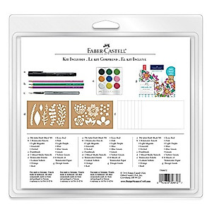 Faber-Castell Creative Studio Watercolor Art for Beginners - Create Floral Watercolor Designs