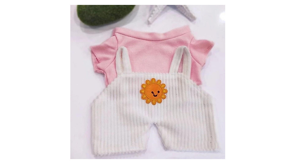 Cute Cartoon Duck Clothes for Plush Toys - Kawaii Overalls