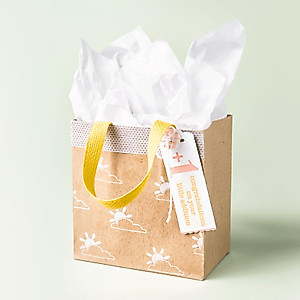 Simetufy Tissue Paper for Gift Bags, 115 Sheets of 14 x 20 Inches White Tissue Paper, Tissue Paper Bulk Wrapping Tissue Paper