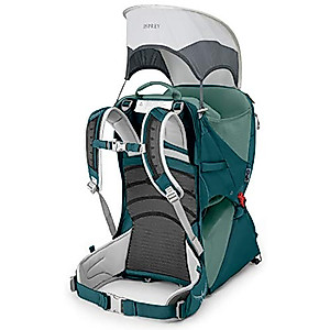 Osprey Poco LT Lightweight Child Carrier and Backpack for Travel, Deep Teal