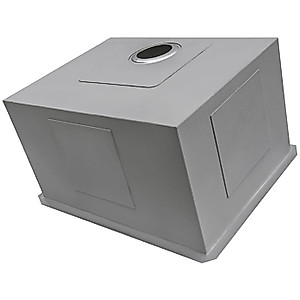 Ruvati 23" x 18" x 12" Deep Laundry Utility Sink Undermount 16 Gauge Stainless Steel - RVU6100