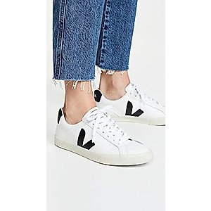 Veja women V-10 sneakers white - black 6 US