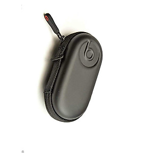 B-Pouch Earbud/Earphone Case Hard Pouch Compatible with Airpods Buds, Power Beats Wireless 2, Tour, SoundSport, JLab, Turbine, BeatsX, iBeats, Gratitude, Lady Gaga, JBL, Diddy, DNA Portable - Black