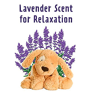 1i4 Group Warm Pals Microwavable Lavender Scented Plush Toy Weighted Stuffed Animal - Puppy Love