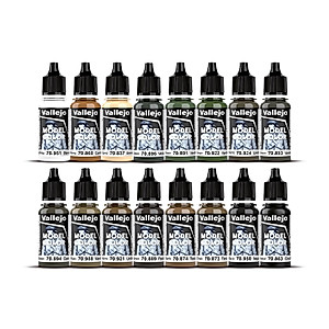 Vallejo WWII Allied Forces Paint Set #9, 17ml