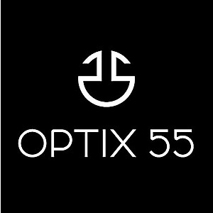 Optix 55 Computer Lens Reading Glasses-Reduce Screen & Monitor Glare-Case and Cloth