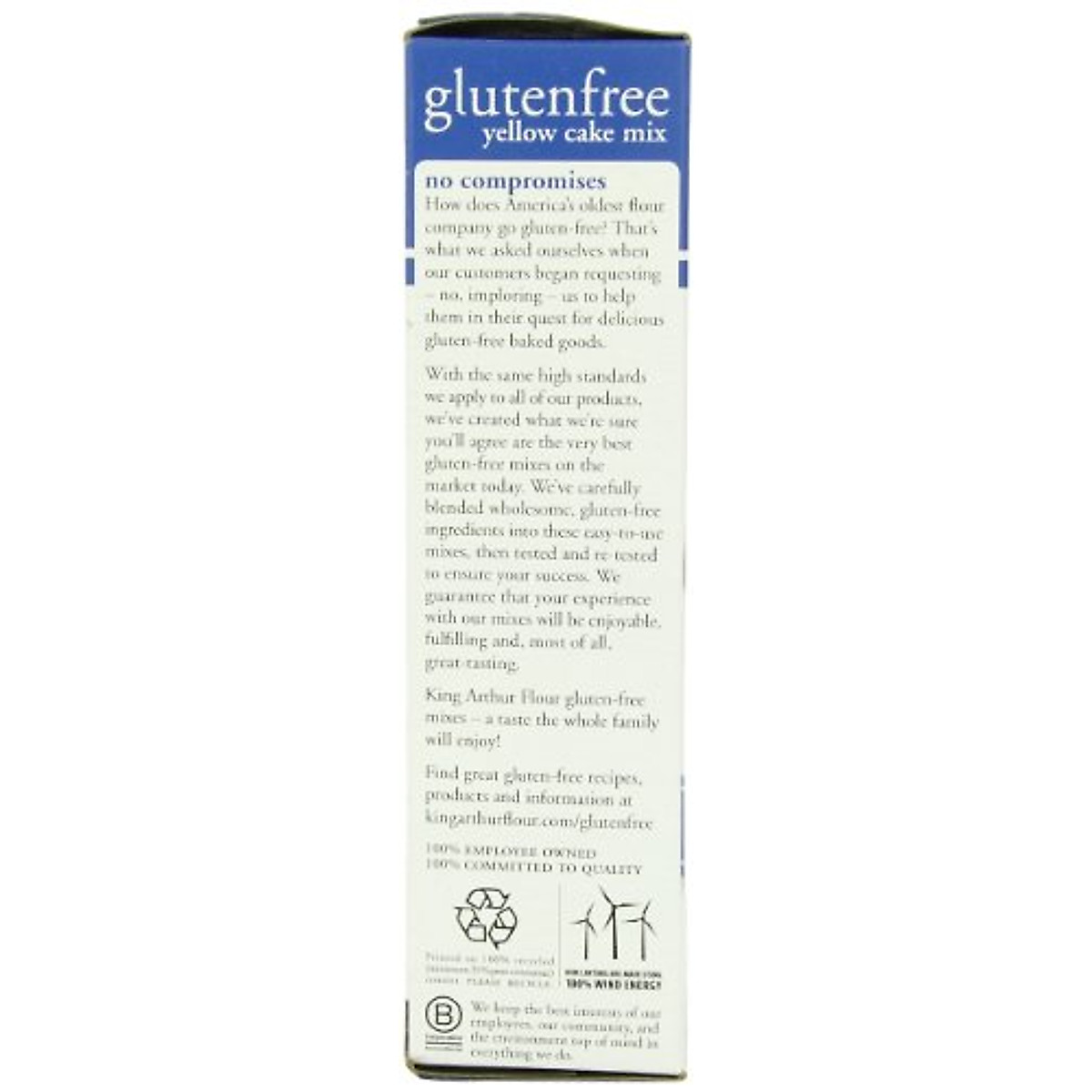 King Arthur, Mix Cake Yellow Gluten Free, 22 Ounce